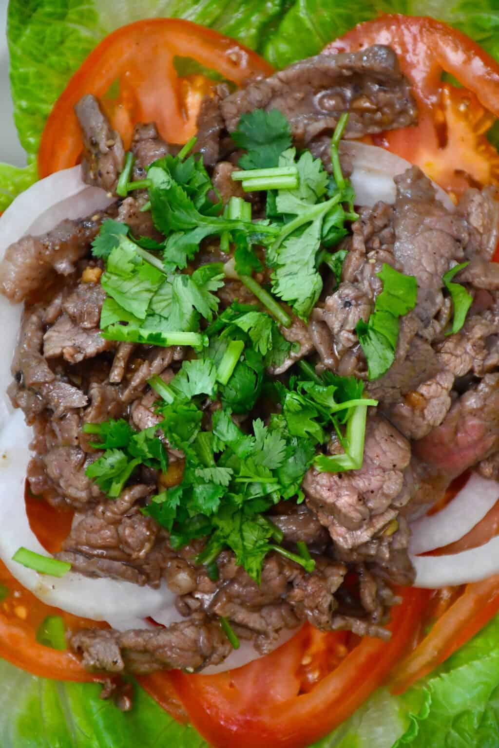 Easy to Make Cambodian Pepper Beef (Loc Lac) - Nutritious.com