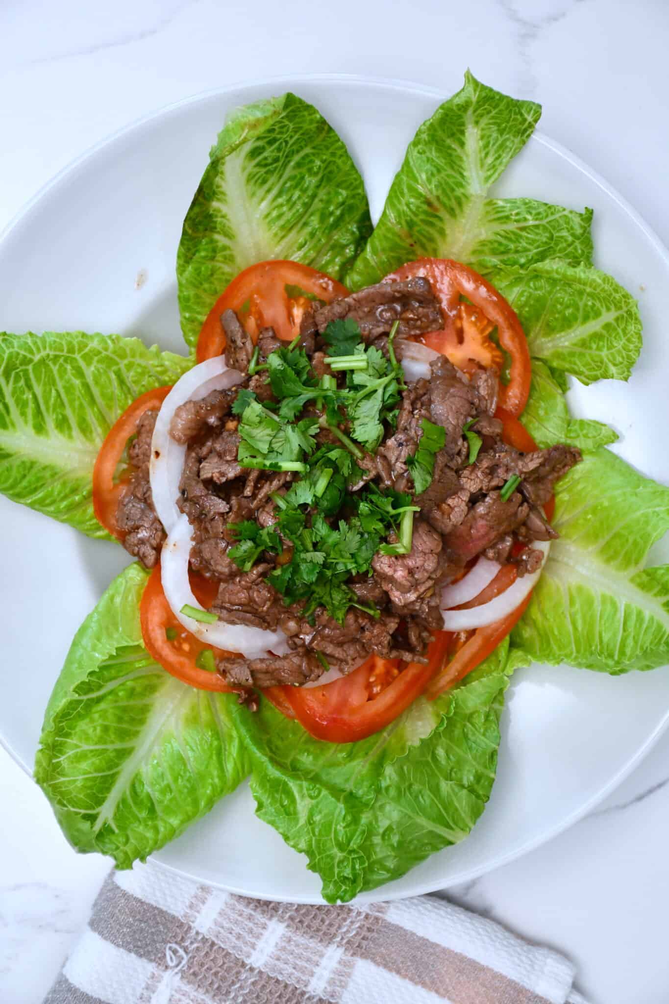 Easy to Make Cambodian Pepper Beef (Loc Lac) - Nutritious.com