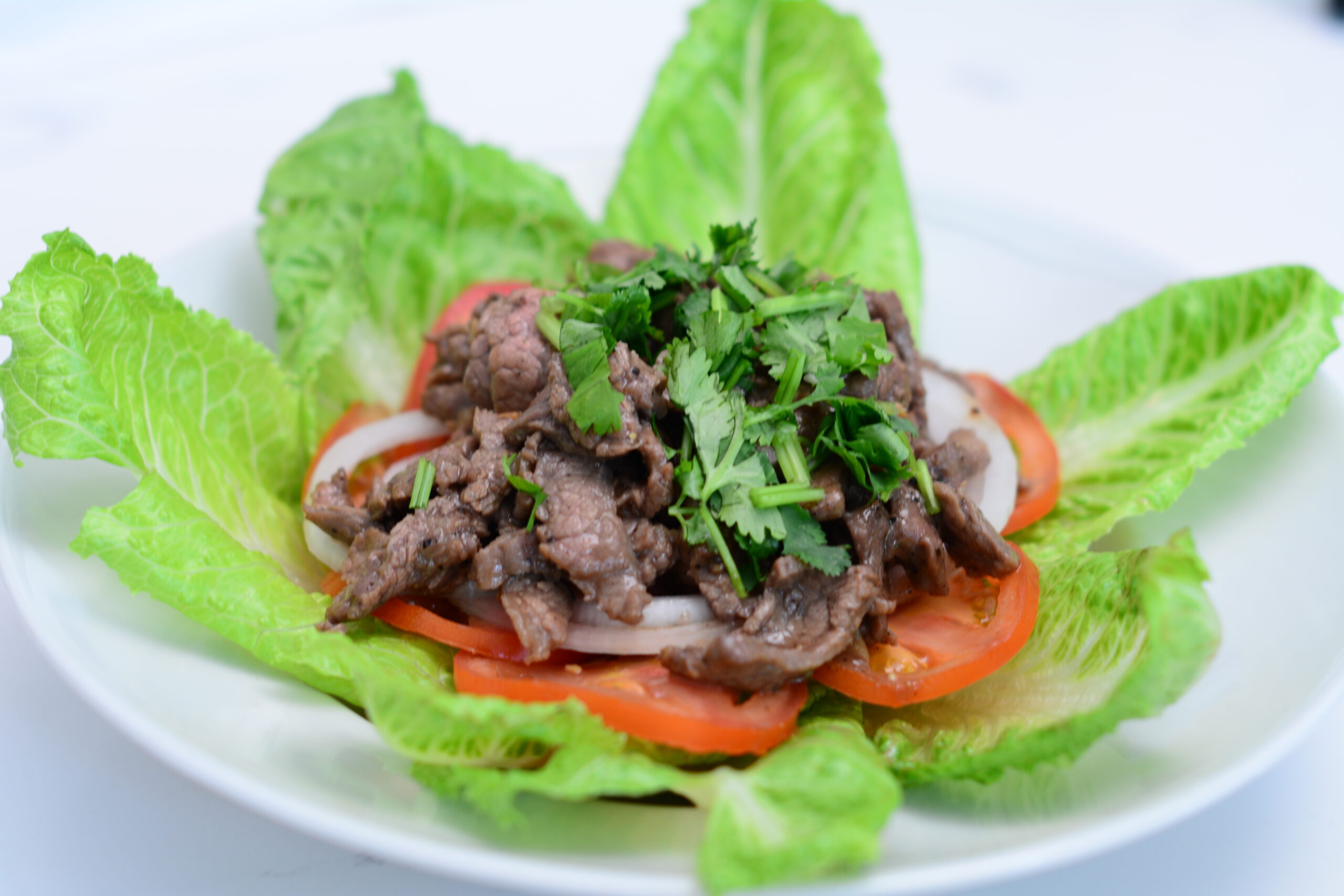 Easy to Make Cambodian Pepper Beef (Loc Lac) - Nutritious.com